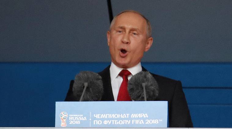 FIFA World Cup 2018: Defiant Vladimir Putin welcomes World Cup as ...