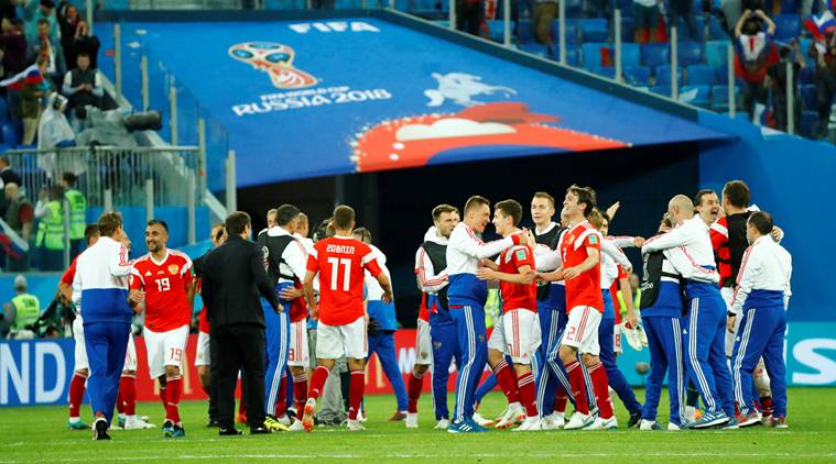 FIFA World Cup 2018: Russia on brink of knockout stage after win over ...