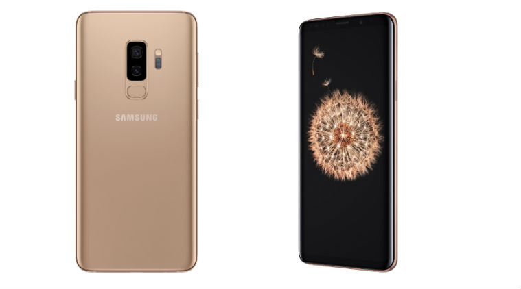 Samsung Galaxy S9 Plus now available in Sunrise Gold: Price in India ...