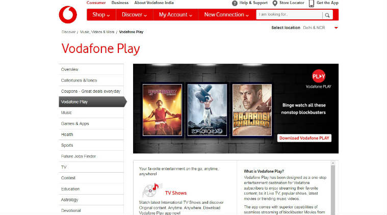 Vodafone offers free Live TV subscription with its unlimited combo ...
