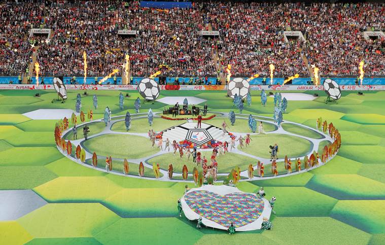 FIFA World Cup 2018 opening ceremony highlights | Fifa News - The ...