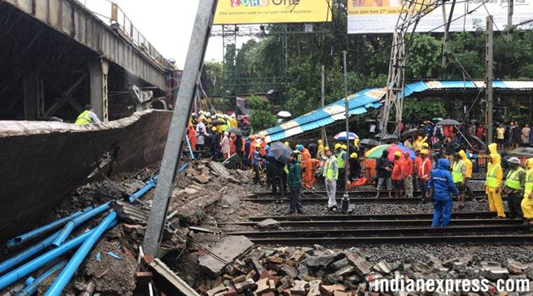 Andheri bridge collapse in Mumbai leaves at least five injured | India ...