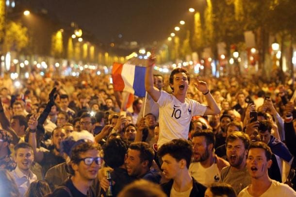 Paris celebrates as France advances to World Cup final | Sports Gallery ...