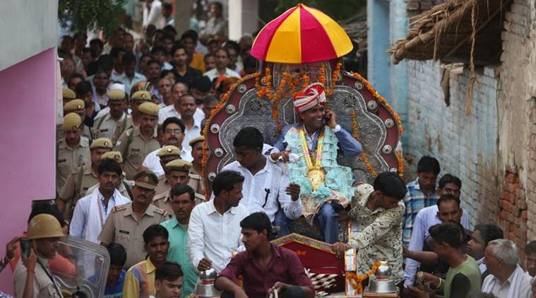 After 6-month wait, Dalit marriage party passes through Thakur ...