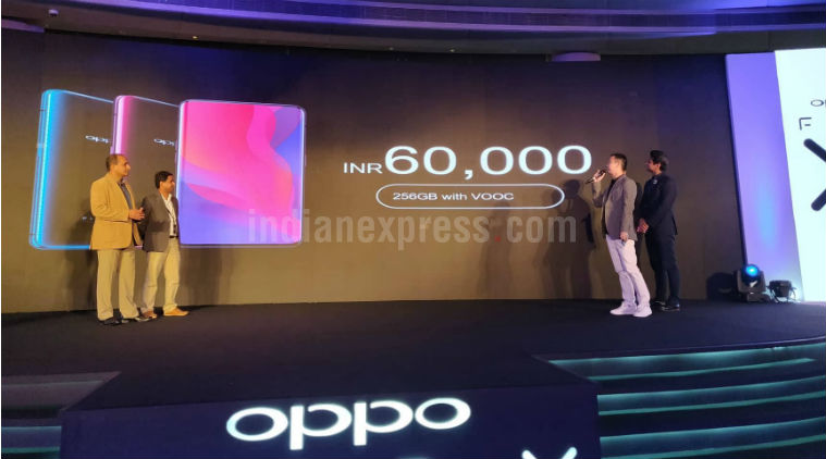 Oppo Find X Mobile Price, Specification: Price in India is Rs 59,990 ...