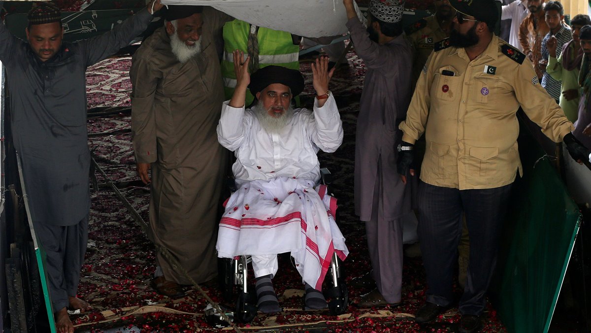 Who was Khadim Rizvi, and how did he become influential in Pakistan?