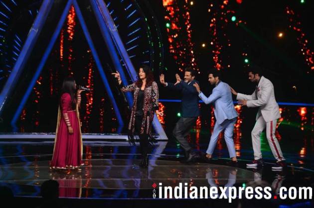 Aishwarya Rai, Anil Kapoor and Rajkummar Rao have fun on Indian Idol 10 ...