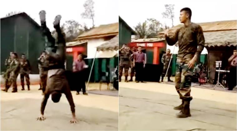Video of Army man displaying his dance skills goes viral | Trending ...