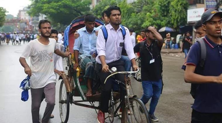 Bangladesh students demanding road safety bring Dhaka to standstill ...