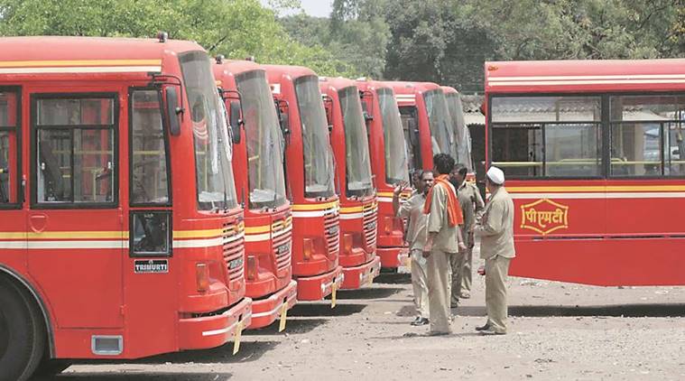 Pune: PMPML chief visits Pimpri to ensure smooth operation on BRTS ...