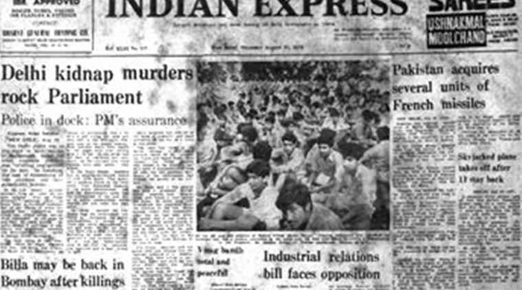August 31, 1978, Forty Years Ago: Capital Murders | The Indian Express