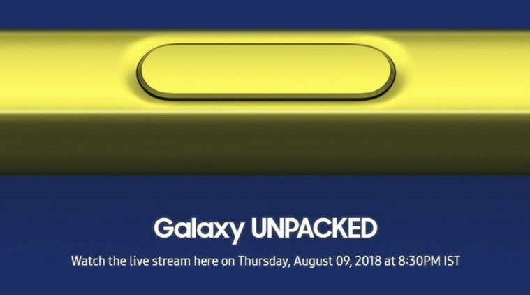 Samsung Galaxy Note 9 Launch Today India Timings How To Watch