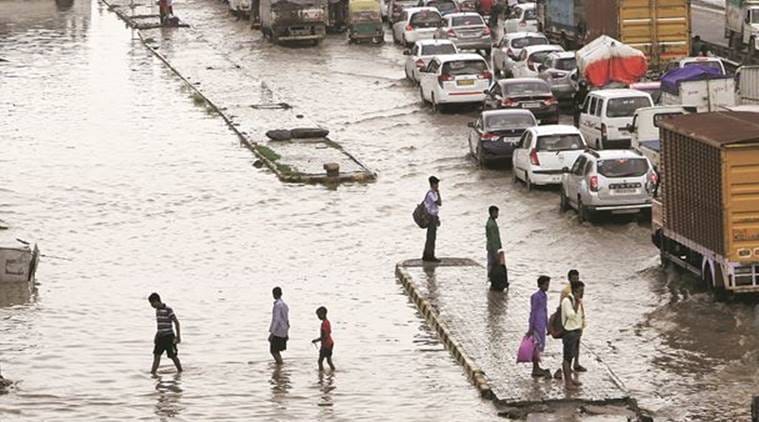Gurgaon grinds to a halt after highest rainfall in 8 years | Cities ...