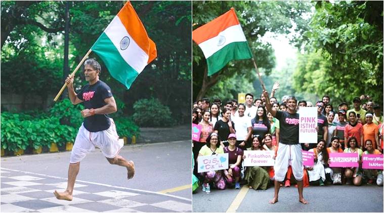 Milind Soman runs 72km to celebrate India’s 72nd Independence Day ...