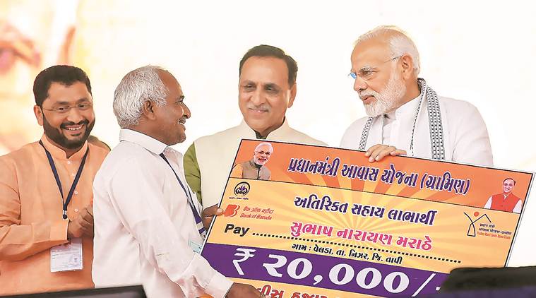 PM Modi hands over 1 lakh houses in Gujarat: ‘Home for all my dream ...