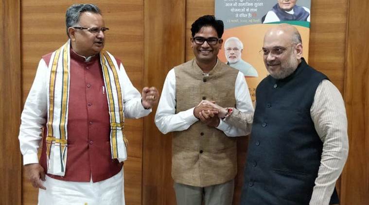 Two days after quitting, Raipur ex-collector OP Choudhary joins BJP ...