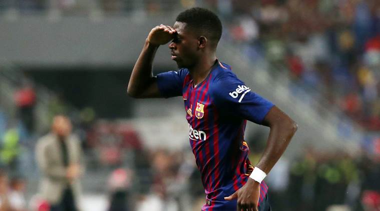Dembele named in Barcelona squad to face Manchester United | Sports ...
