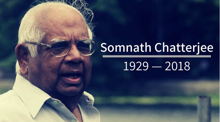 Somnath Chatterjee (1929-2018): A strong voice, he spoke his mind ...
