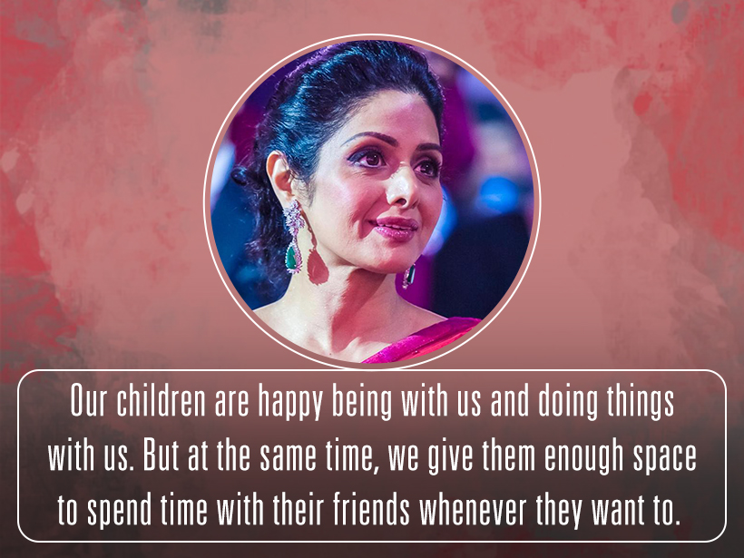 Remembering Sridevi: What she said on being a mom | Parenting News ...