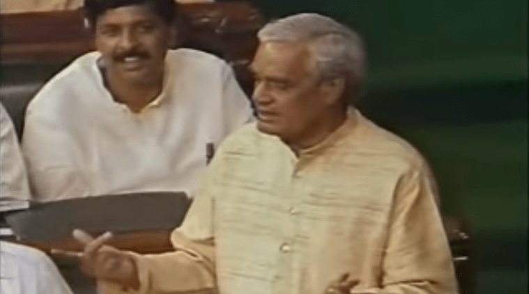 Watch: Atal Bihari Vajpayee’s epic 1996 speech in Lok Sabha against a ...