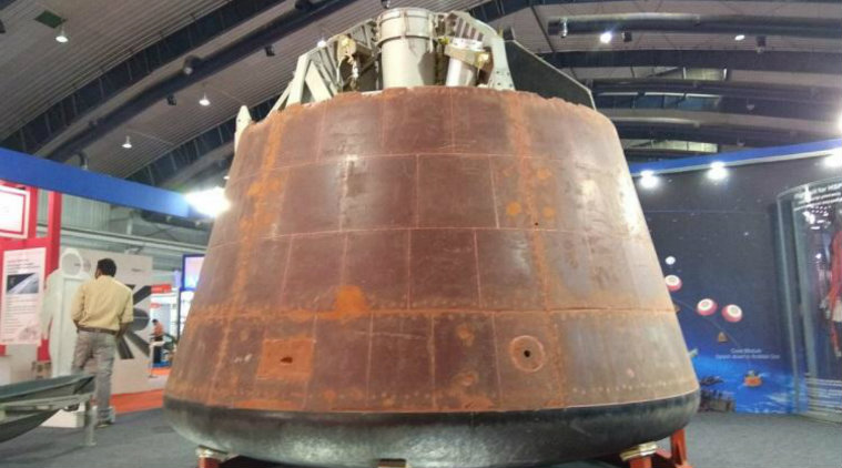 Indian crew capsule star attraction at Bengaluru space expo ...