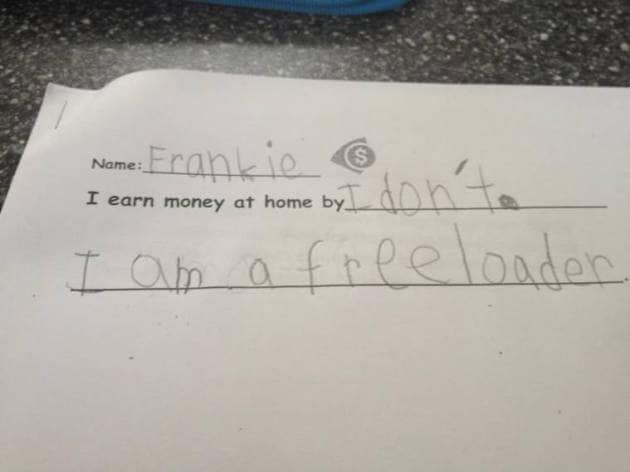 Give them a pen and these kids will show you what honesty looks like ...