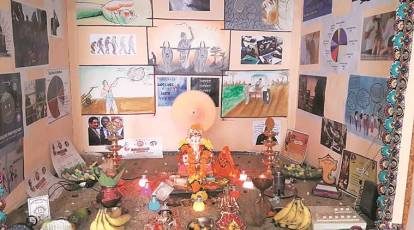 Ganesha Paintings By Dabholkar Lord Ganesha, Painting By Professional