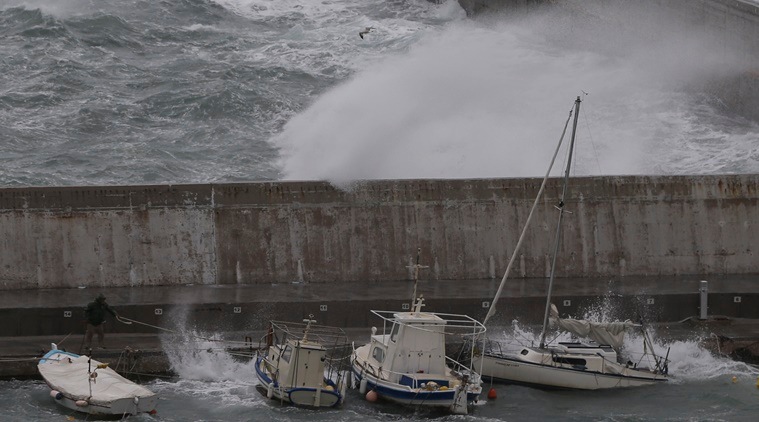 Cyclone warning as gale-force winds batter Greece | World News - The ...