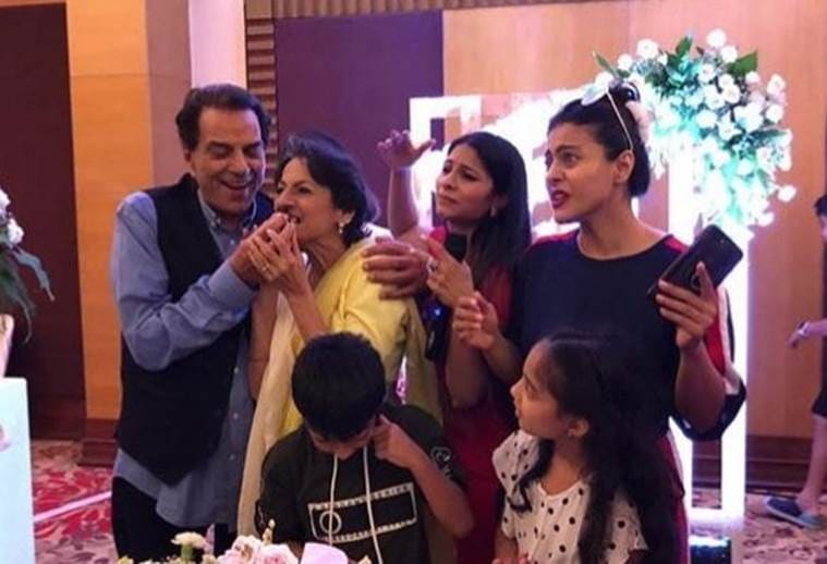 Have you seen these photos of Madhuri Dixit, Malaika Arora and Tanuja ...