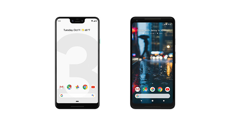Google Pixel 3 vs Pixel 2: Comparison of specifications and features ...