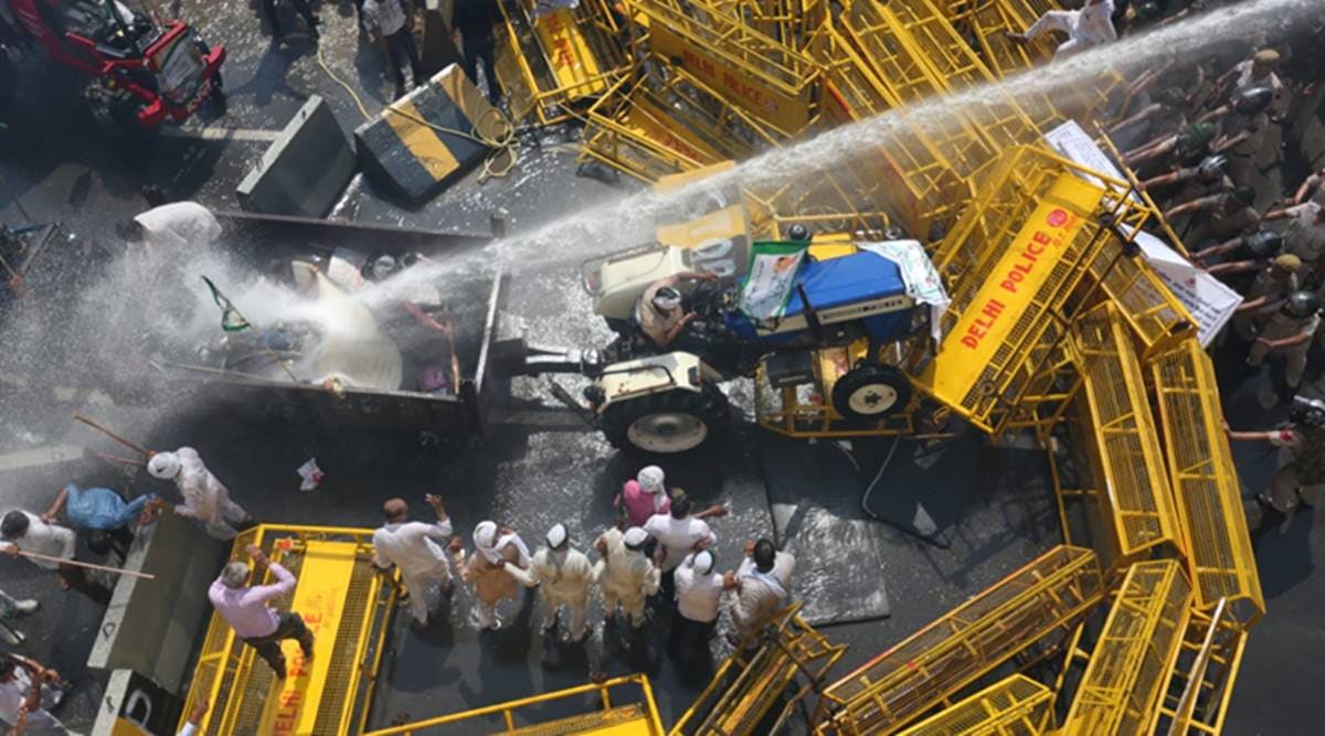 Recap: 18 photos from farmers' protest against Centre's farm laws