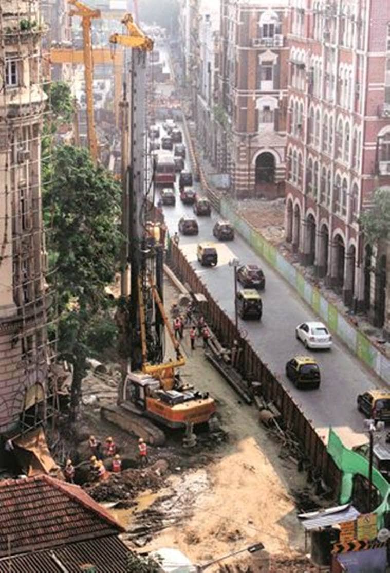 Mumbai’s first underground metro: At some sites, tunnelling work almost ...