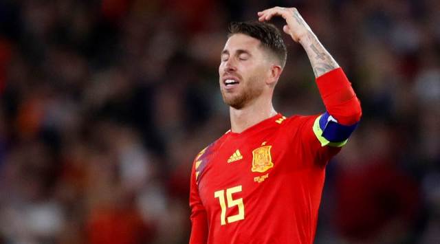Sergio Ramos retires from Spain duty with parting shot at coach ...