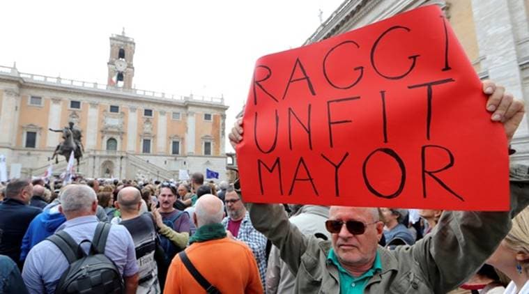 Thousands protest in Rome over city’s ‘degradation’ | World News - The ...