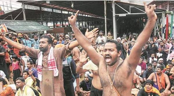 Sabarimala face-off: Two more women stopped, minister says can’t ...