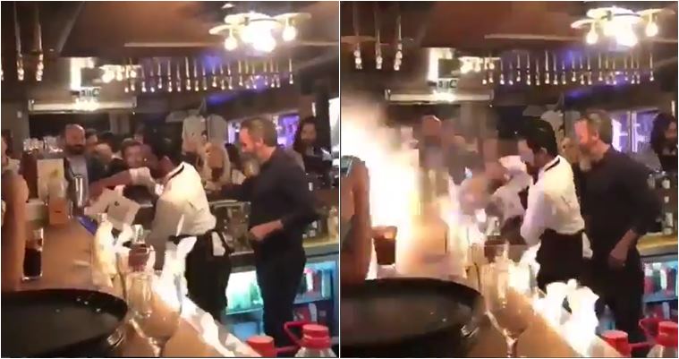 VIDEO: Four injured after flame stunt goes wrong at famous ‘Salt Bae ...
