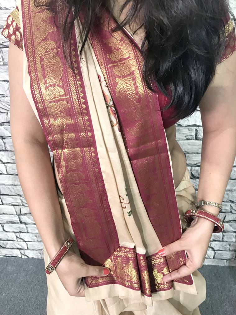 Step-by-step guide: How to wear a Gujarati-style sari | Fashion News ...