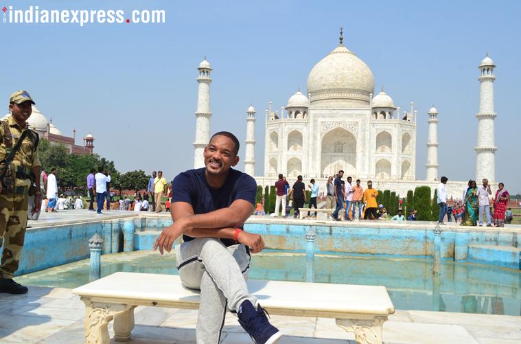 Will Smith visits Taj Mahal | Hollywood News - The Indian Express