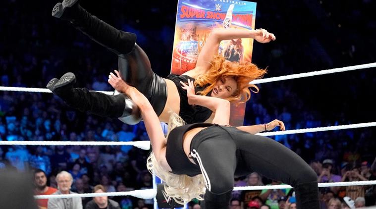 WWE Smackdown Results: Blue brand descends into chaos before WWE Super Show-Down | Wwe-wrestling ...