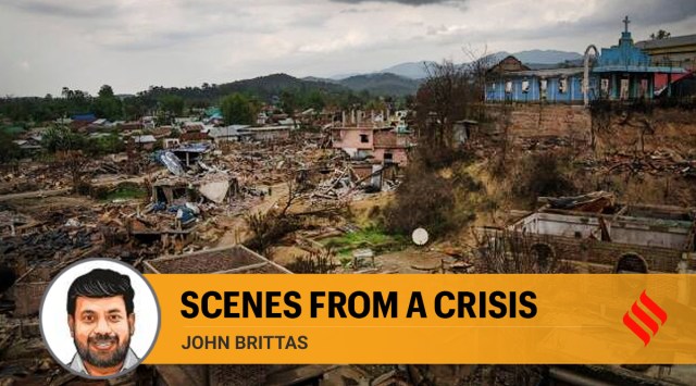 CPM’s John Brittas visits Manipur: The situation has the potential to ...