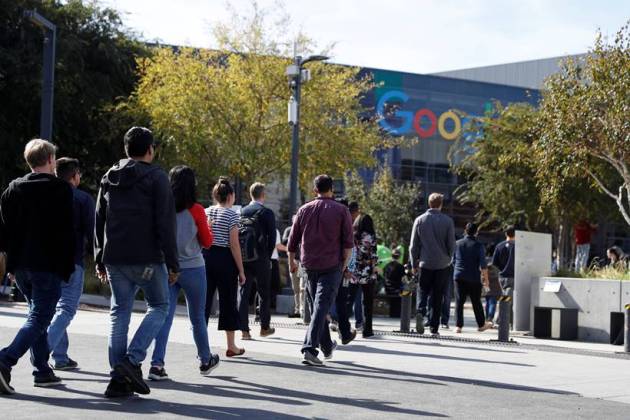 Google employees across the world stage walkout to protest handling of ...