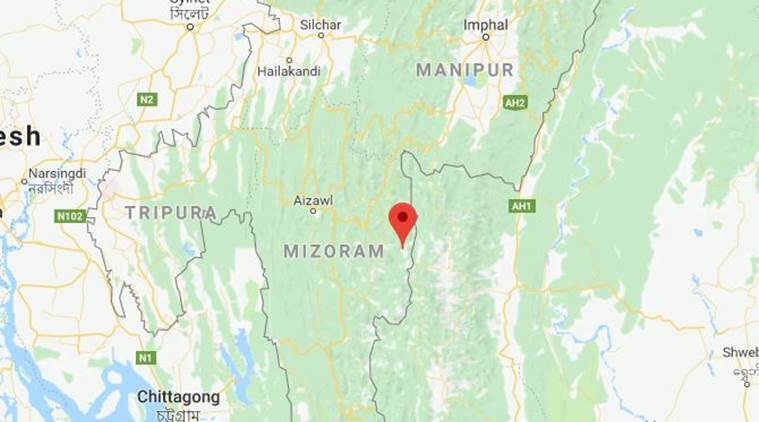Mizoram: Earthquake of magnitude 5.3 hits Champhai district | North ...