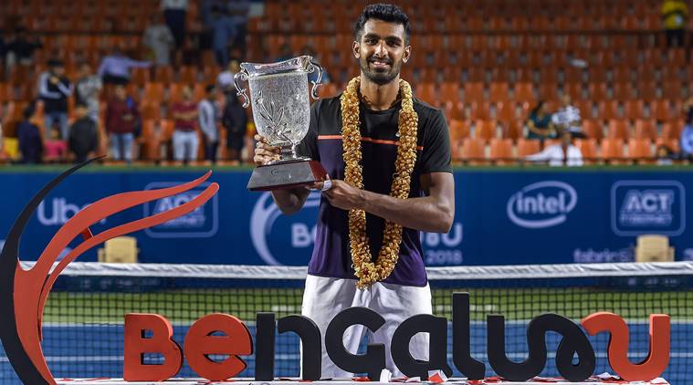 Prajnesh Gunneswaran beats Saketh Myneni to lift Bengaluru Open title ...