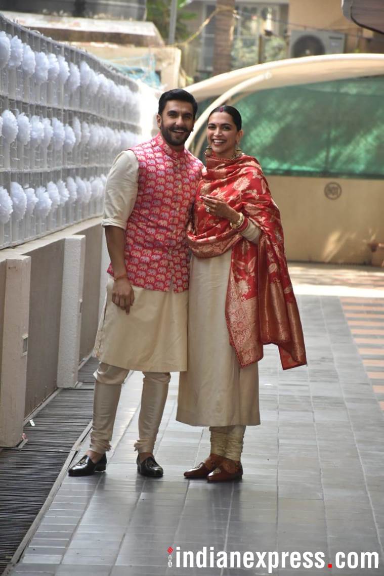 Deepika Padukone-Ranveer Singh reception: Styled by Sabyasachi, the ...
