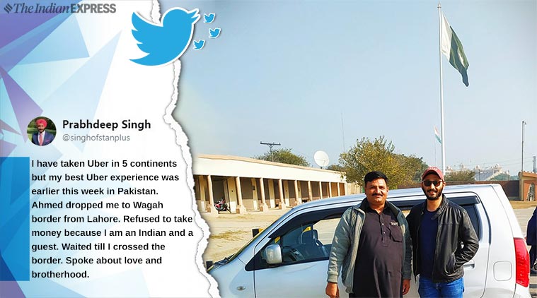 This Pakistani driver’s beautiful gesture for his Indian ‘guest’ is ...