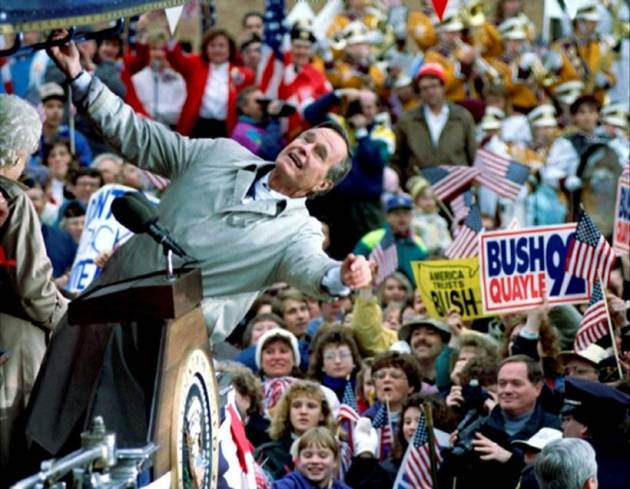 Remembering George H W Bush: From war hero to 41st President of United ...