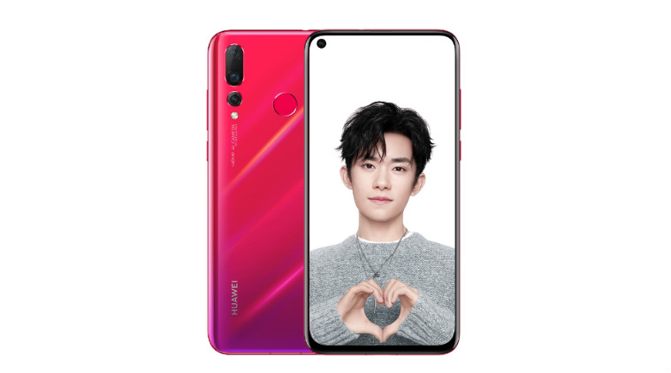 Huawei Nova 4 with in-display front camera, triple-rear cameras ...
