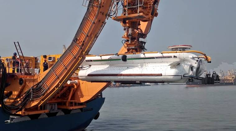 Navy inducts deep submergence rescue vehicle | India News - The Indian ...