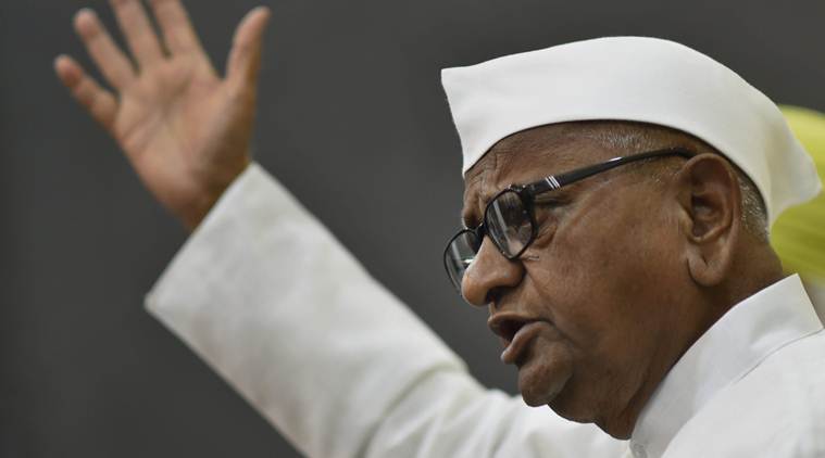 Anna Hazare begins fast for Lokpal | India News - The Indian Express
