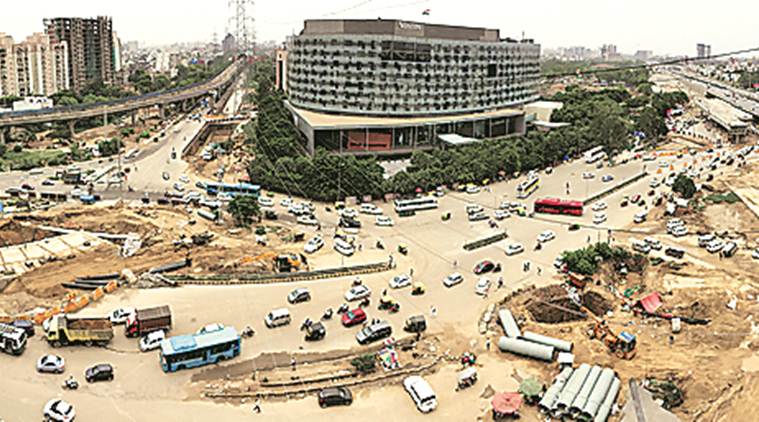 IFFCO Chowk Underpass: Solitary petrol pump in way of Gurgaon mega project might finally go ...
